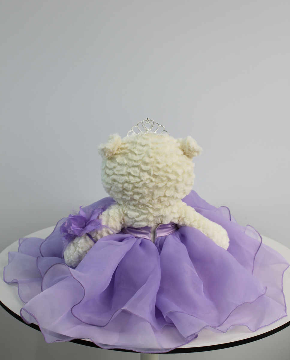 20" Sweet 16 White Bear With Embroidery "Sweet 16" - B16831A-5 Lavende ...