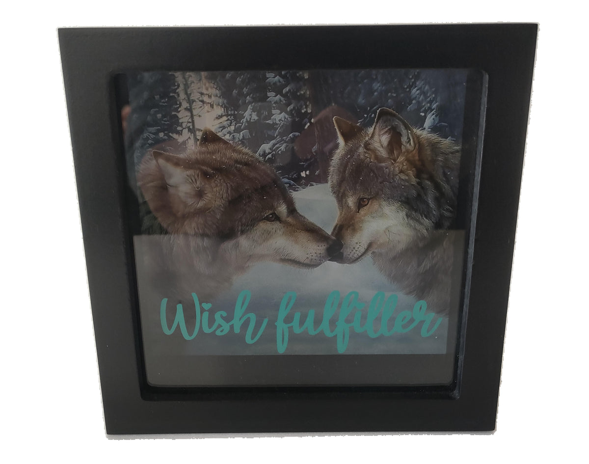 Wholesale 5.9"+2"+5.9" Wooden Coin Box - Wish Fulfiller DB08010B-B ...