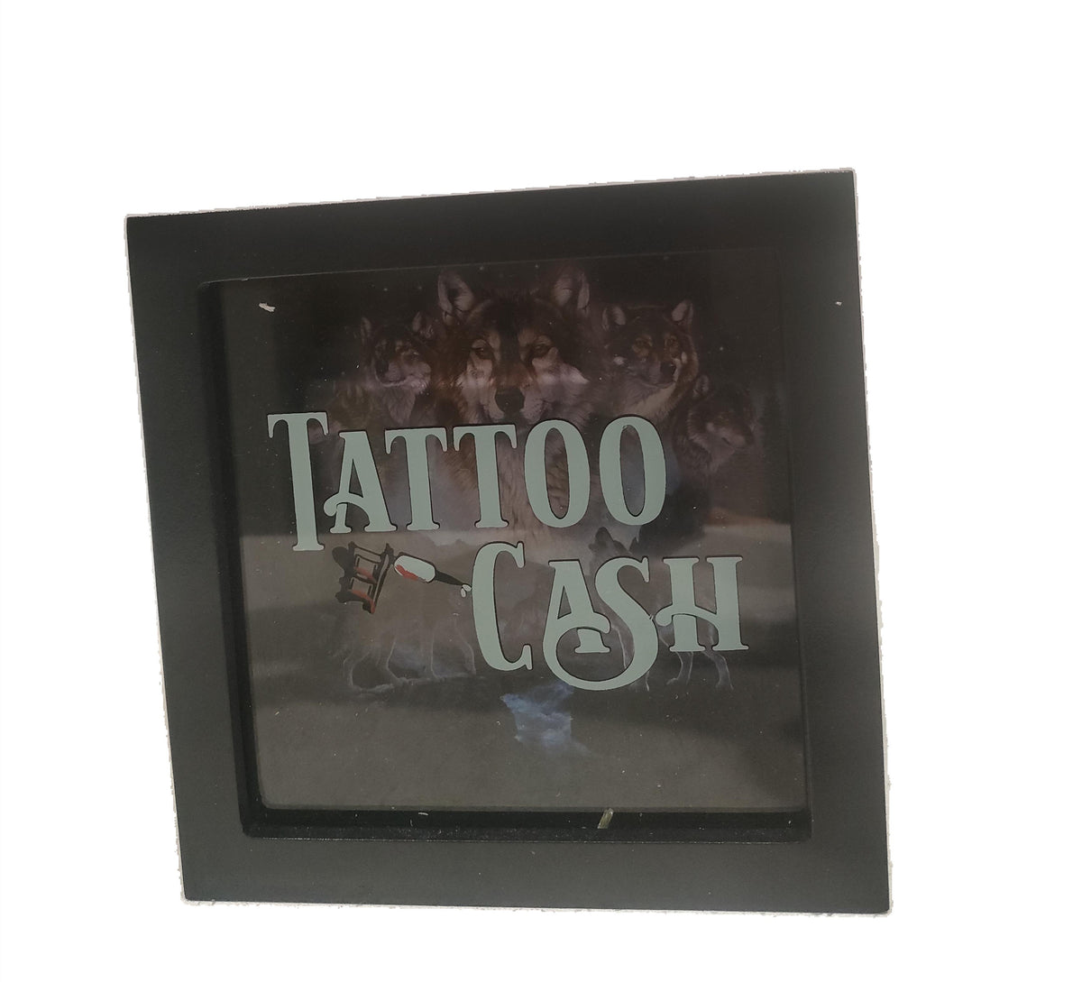 Wholesale 5.9"+2"+5.9" Wooden Coin Box - Tattoo Cash BY AL AGNEW DBV08 ...