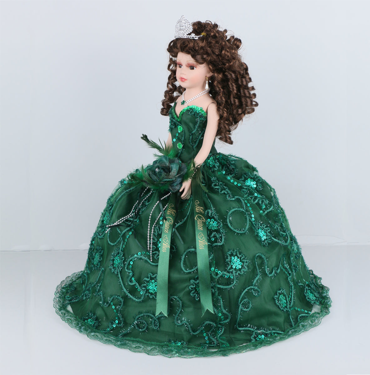 18" Quince Umbrella Dolls KB18725-33 Emerald Green – Kinnex Dolls