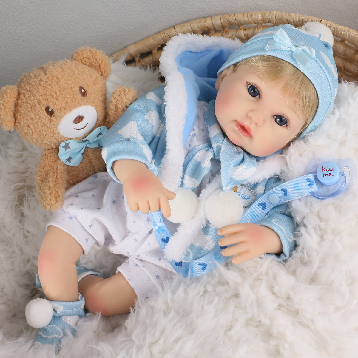 18" Reborn Baby - KK1830 – Kinnex Dolls