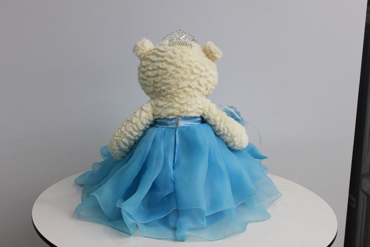 20" Quinc Bear - B16831-4 Light Blue – Kinnex Dolls