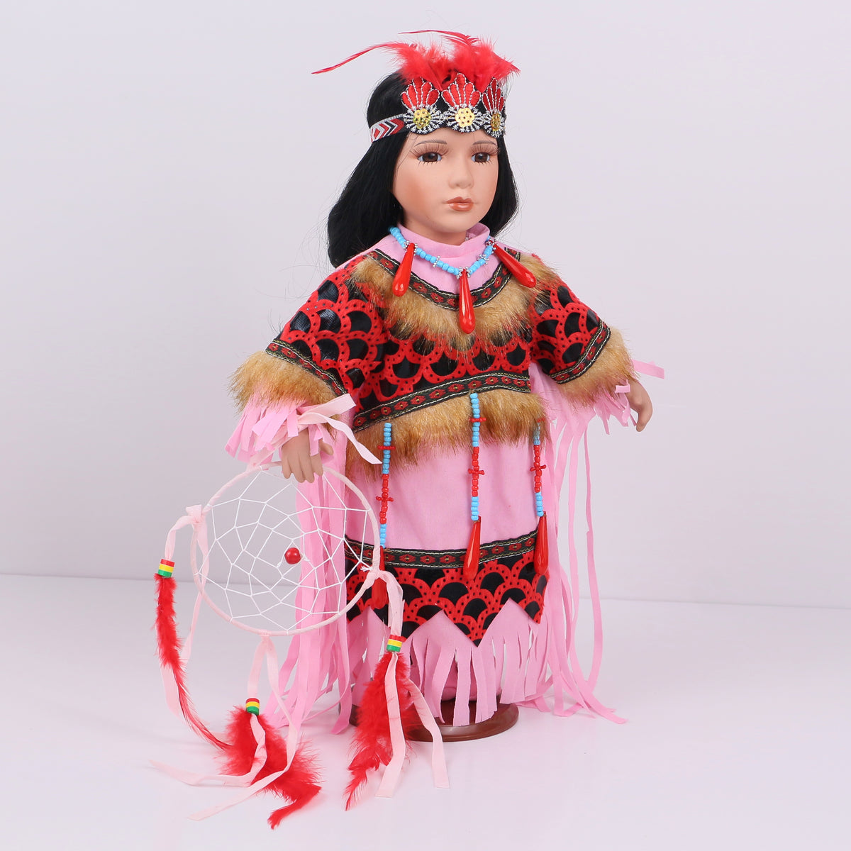 16" Porcelain Indian Doll D16771, PRITI – Kinnex Dolls