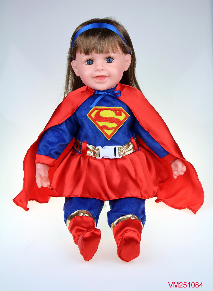 Wholesale 25" Vinyl Doll -SUPER GIRL- VM251084 – Kinnex Dolls